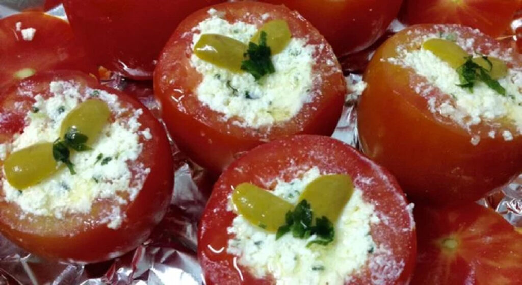 Receita: Tomates recheados com ricota